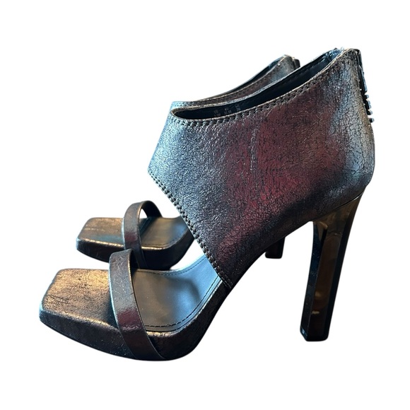 Dkny | Shoes | Dkny Dava Ankle Strap Cuff Leather High Heel Dress ...